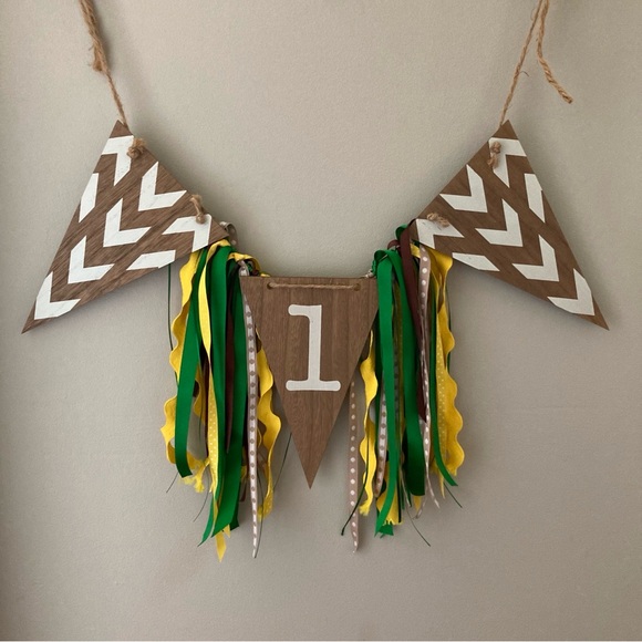 Other | Handmade Birthday Banner First Birthday | Poshmark